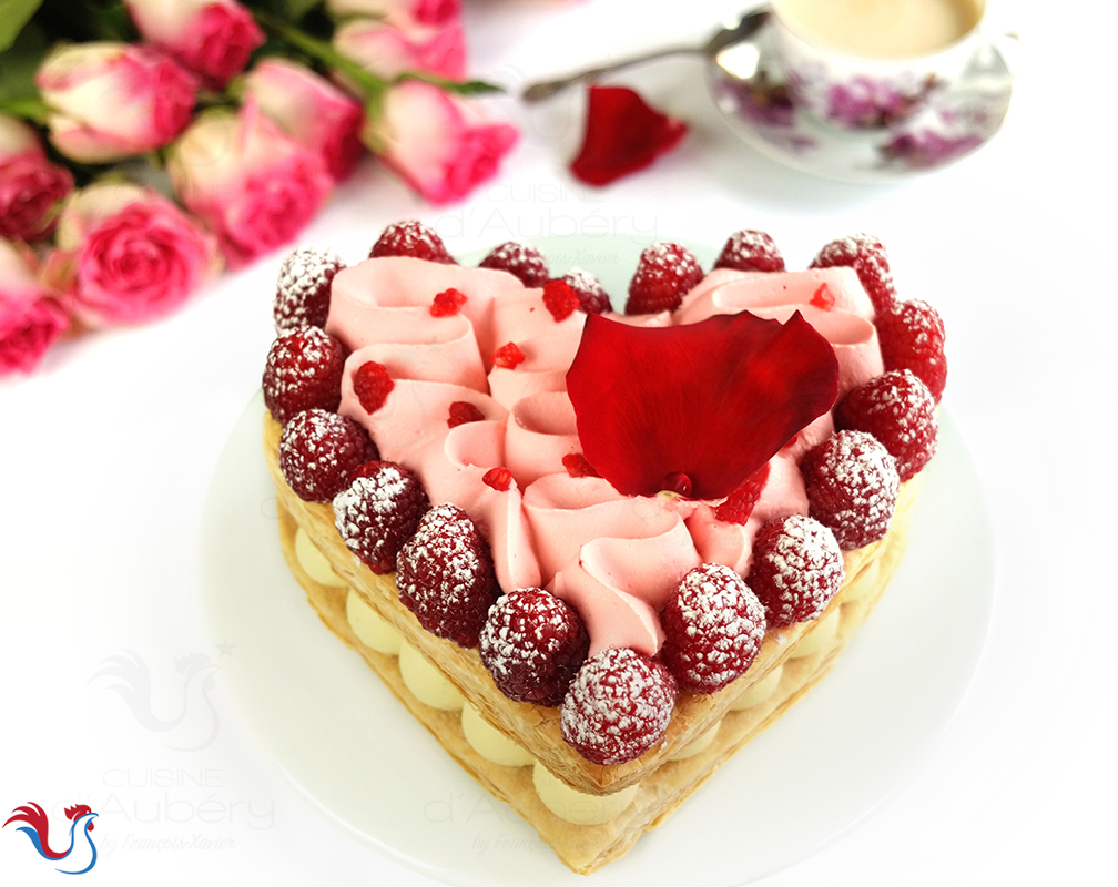 The Love Napoleon Cake (millefeuille)